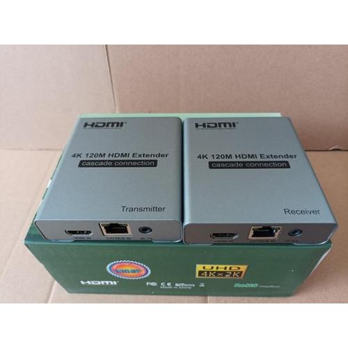 Jual Hdmi Extender 4K 120M Rj45 Lan Cat 5E/ Cat 6 Hdmi Extension Rj45 Lan - Jakarta Barat ...