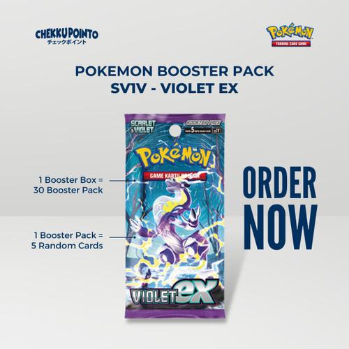 Jual Pokemon TCG Indonesia - Violet EX Booster Pack SV1V - Jakarta ...