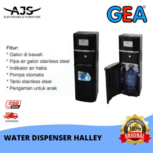 Jual GEA HALLEY Dispenser Galon Bawah Hot & Cool / Water Dispenser ...