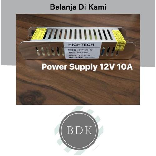 Jual Power Supply Switching 12V 10A Model Gepeng 10 Ampere 12 Volt New!!! - Jakarta Barat ...