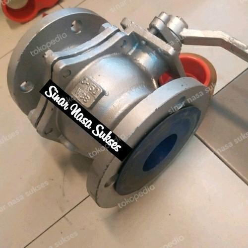 Jual Ball Valve ANSI 150 Flange 1" inch /Ball Valve WCB ANSI 150 ...
