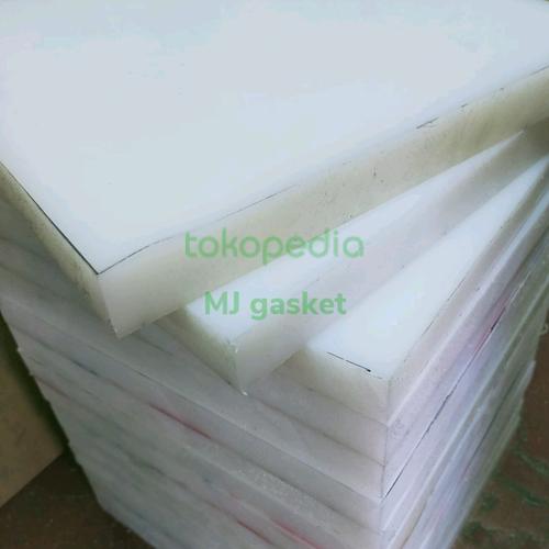 Jual nylon sheet / PE lembaran tebal 50mm 15cm x 65cm - Jakarta Barat - MJ gasket | Tokopedia