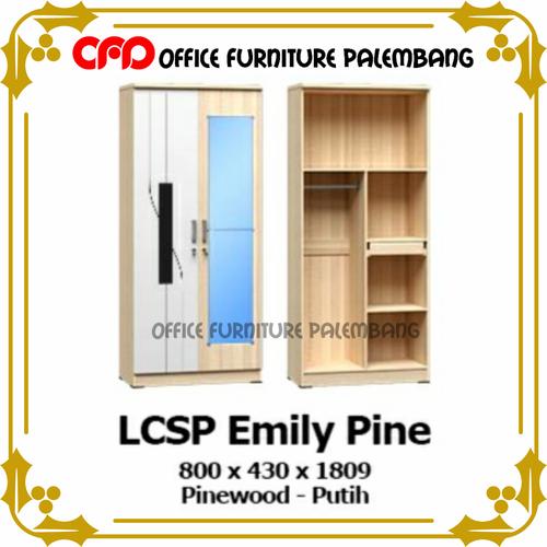Jual lemari pakaian olympic gstar LCSP EMILY PINE lemari baju 2 pintu ...