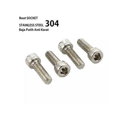 Jual Baut Socket M2 x 30 baut Socket 2mm x 30mm Kunci L 1,5 Baut soket ...
