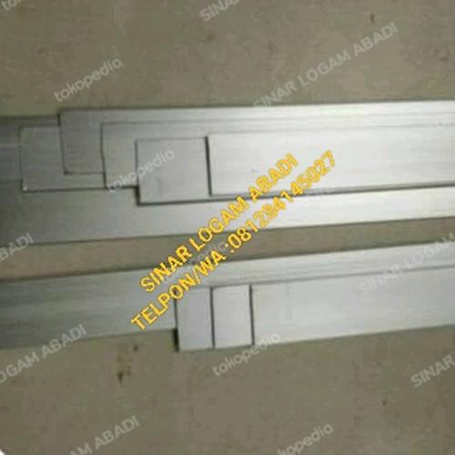 Jual Plat Strip Alumunium 3mm x 25mm x 1cm -Full Alumunium Asli ...
