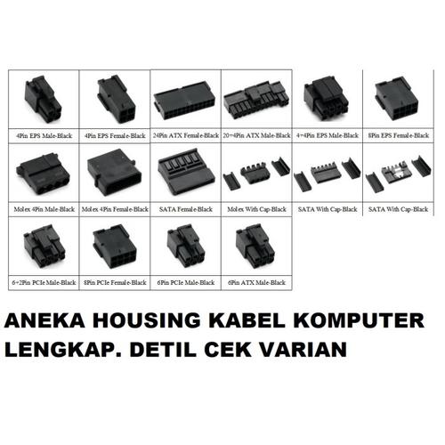 Jual Aneka Housing Konektor Kabel PSU Modular Seasonic PCIE ATX EPS ...