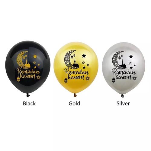 Jual Balon Latex Ramadhan Kareem 12 inch Satuan - Putih - Kota ...