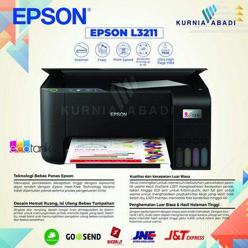 Jual Epson EcoTank L3211 A4 All-in-One Ink Tank Printer - Jakarta Pusat - Kurnia Abadi Semesta ...