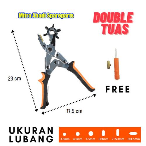 Jual PROFESIONAL PUNCH PLIER / Tang Pembolong / Alat Pelubang Ikat ...
