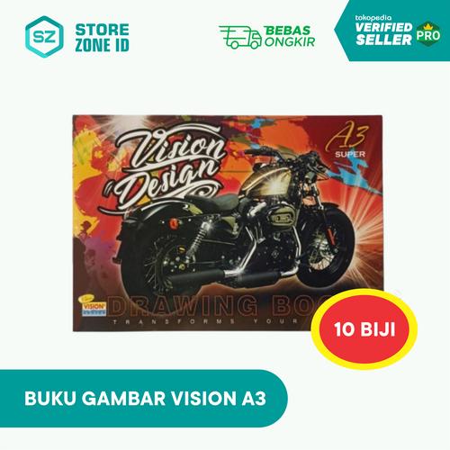 Jual Buku Gambar Vision A3 - Kota Malang - Store Zone ID | Tokopedia
