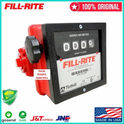 Jual Flow meter fill rite 4 digit 2 inch Flowmeter Solar/Bensin dan Oli ...
