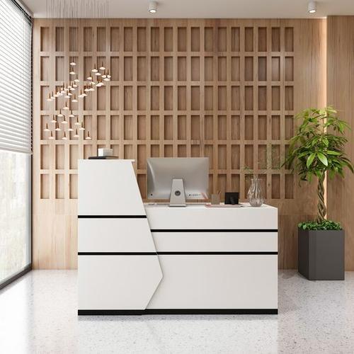 Jual MEJA RESEPSIONIS KANTOR MINIMALIS MURAH CUSTOM - Jakarta Timur ...