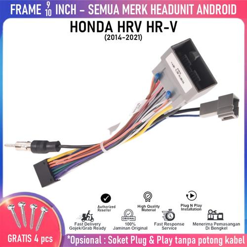 Jual Frame OEM 2014 HONDA HR-V HRV Head Unit Android 9 inch Universal ...