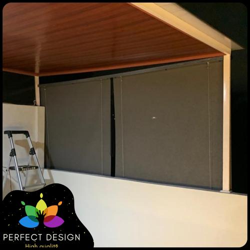 Jual Tirai Suntex Blind Outdoor / Tirai Outdoor Tampias Air Hujan dan ...