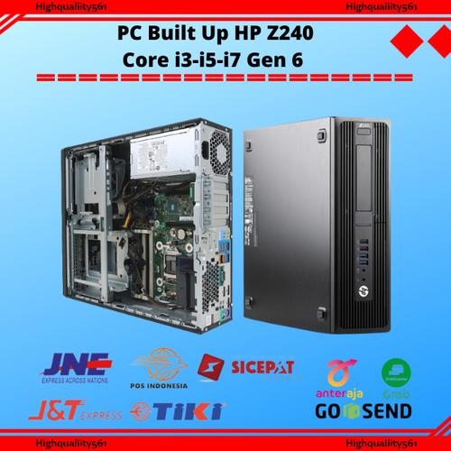Jual PC HP Z240 SFF WORKSTATION CORE i5 6500 GEN6 RAM 8GB SSD 256GB ...