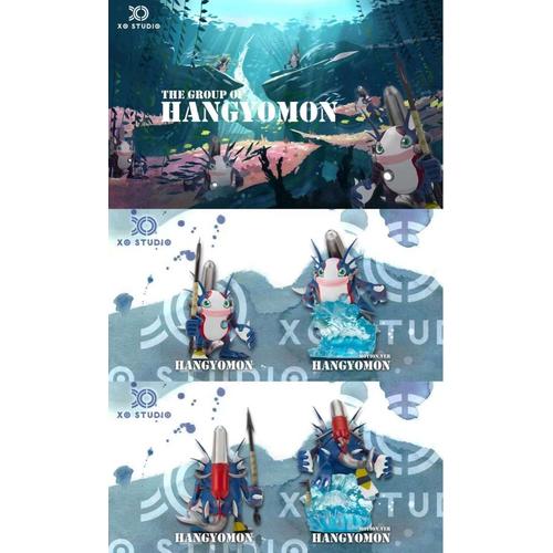 Jual Xo Studio Hangyomon Digimon 1/20 Figure Statue Gk - Motion ver ...