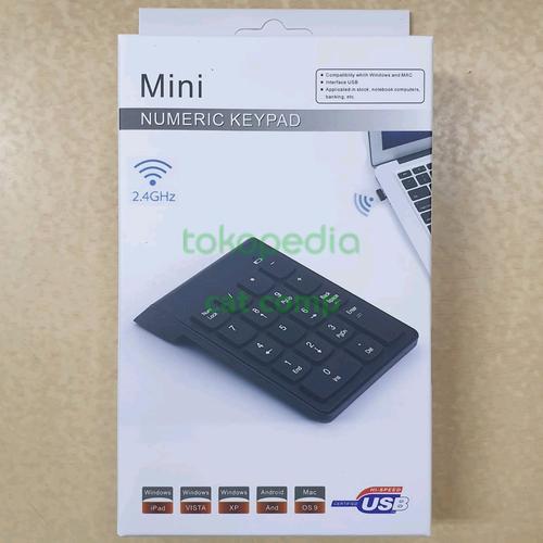Jual Keyboard Numpad Wireless Numerik Keyboard Jakarta Pusat Cat
