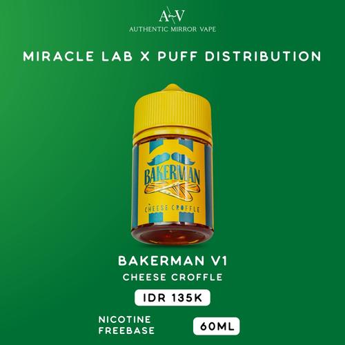 Jual Bakerman V1 Cheese Croffle 60ML by Miracle Lab x Puff - Kota ...