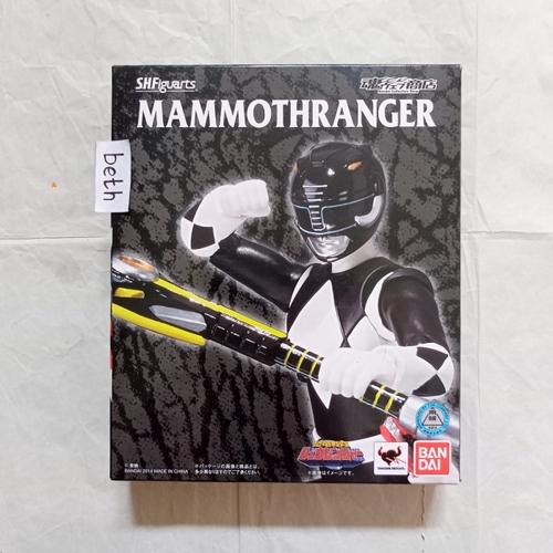 Jual SHF Ori Mammoth Ranger Bandai Sentai Zyuranger Power Rangers Black ...
