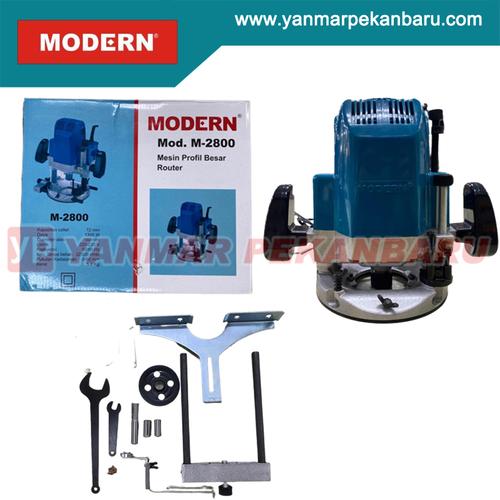 Jual Mesin Profil Kayu 12mm Router Wood Trimmer MODERN M 2800 - Kota ...