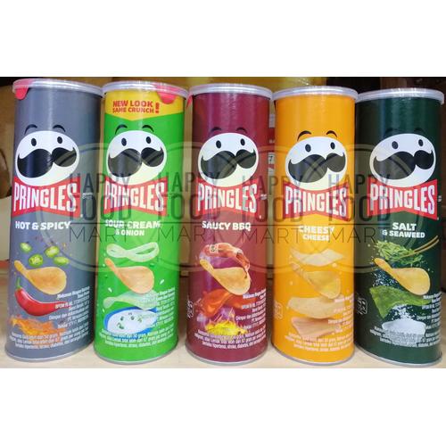 Jual PRINGLES POTATO CHIPS 107 GRAM/KERIPIK KENTANG HALAL/CEMILAN SNACK ...