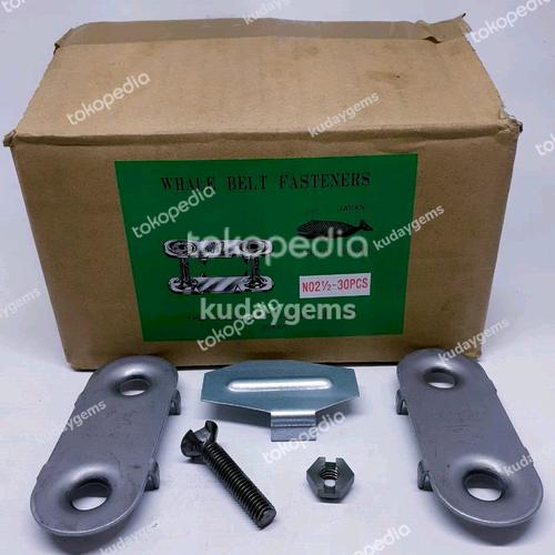 Jual Whale Belt Fastener No 2-1/2 Japan Sambungan Rubber Conveyor 2,5 ...