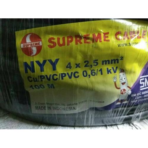 Jual KABEL NYY 4X2,5mm SUPREME/METAL/KABELINDO (4 BESAR) - Jakarta ...