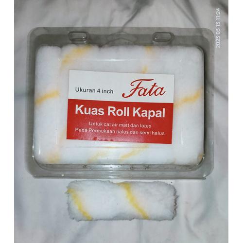 Jual ISI BULU KUAS ROLL KAPAL WOOL 4"REFILL ROLLER CAT TEMBOK MINYAK 4 ...