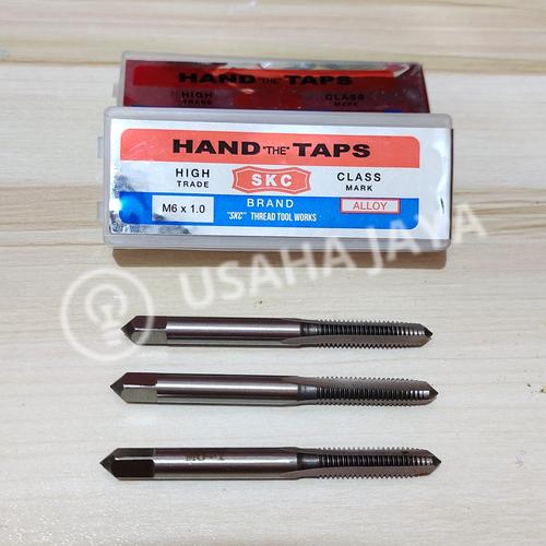 Jual Hand Tap M6 x 1.0 isi 3pcs / Mata Tap M6 x 1.0 set 3pcs - Jakarta ...