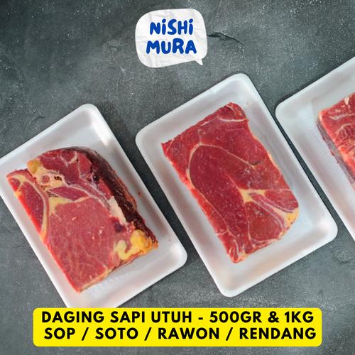 Jual Daging Sapi Sop Rawon Soto 1kg 500gr Sengkel Topside Halal Beef ...