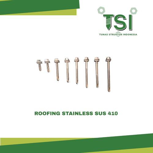 Jual SEKRUP ROOFING SCREW STAINLESS | Baut Baja Ringan Stainles SS 410 ...