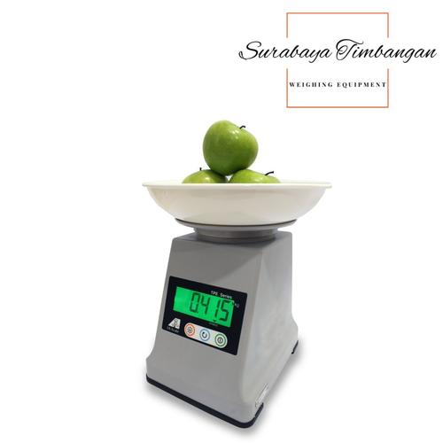 Jual Timbangan Pasar Elektronik TPE |Timbangan Dapur Digital 15KG Flat ...