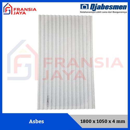 Jual Djabesmen Asbes Gelombang Kecil 1.8 Meter Atap Asbestos - Kota ...