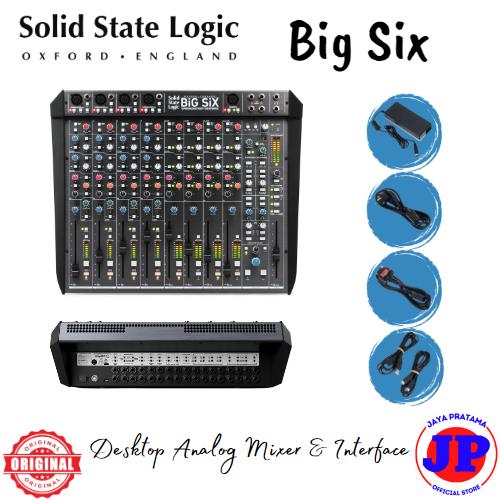 Jual SSL Big Six Desktop Analog Mixer & Interface Solid State Logic - Jakarta Pusat ...