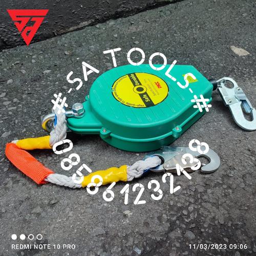 Jual alat tali pengaman wire rope self retractable 10 METER - Jakarta ...