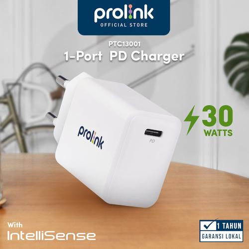 Promo Prolink 30W 1-port PD Type C Kepala Charger Wall Travel Head ...