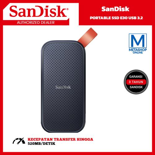 Jual SanDisk Portable SSD E30 USB Type C 3.2 External Harddisk - 2TB - Kota Bandung ...