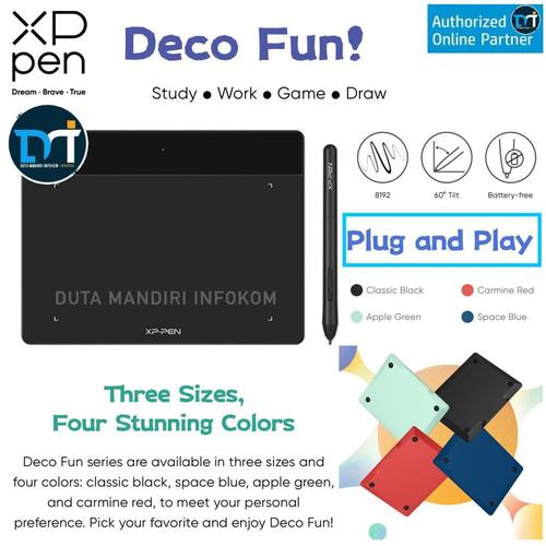Jual XP Pen Deco Fun Series XS I S I L - Graphic Drawing Pen Tablet ...