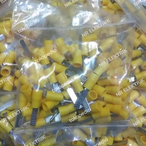 Jual Skun Tusuk Pin Gepeng DBV 5.5 - 18 Kuning Skun Blade - Kab. Bogor - NR ELEKTRIK | Tokopedia