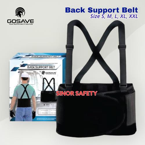 Jual ORIGINAL Back Support Belt GOSAVE Sabuk Penyanggah Punggung Dan ...