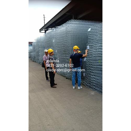 Jual Pagar brc T120cm x Dia8m x P240cm hot deep galvanis - Kota ...