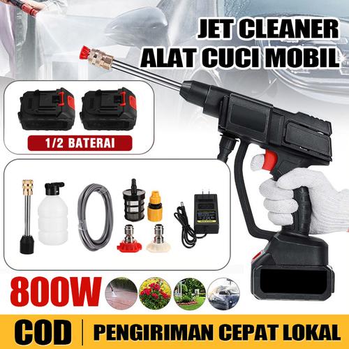 Jual Alat Steam Cuci Motor Mobil 24V Alat Semprot Cordless Jet Cleaner ...