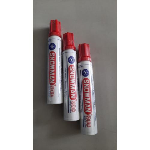 Jual Spidol Snowman Permanent Jumbo 500 / Spidol Snowman Jumbo Marker ...