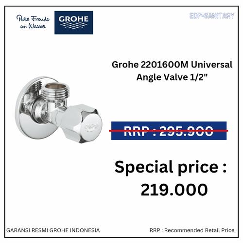 Jual Grohe 22016000 Universal angle valve 1/2" - Kota Bekasi - EDP-28 ...