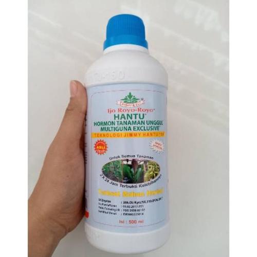 Jual HANTU hormon tanaman unggul multiguna exclusive 500ml jimmy hantu ...
