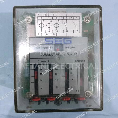 Jual CURRENT RELAY SEG IWK 2-3 220-250V ORIGINAL GERMANY - Jakarta ...