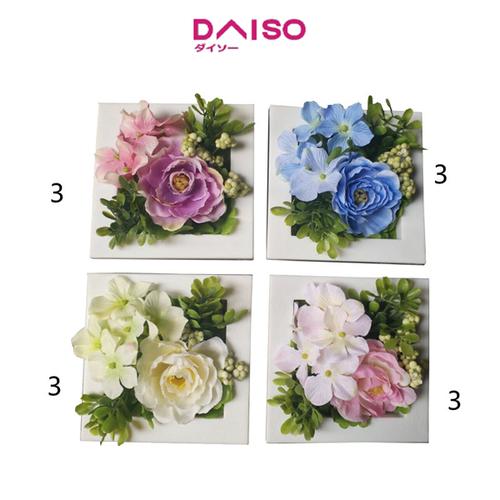 Jual Daiso Wall Decoration Flower 12×12x4cm - Putih - Jakarta Pusat ...