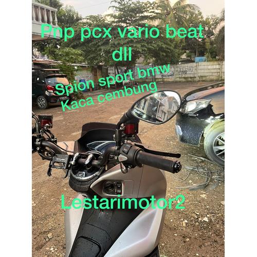 Jual Spion Europe Bmw Vario Pcx Adv Beat Scoopy Revo Blade Cb150R Verza ...