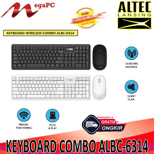 Jual KEYBOARD COMBO ALTEC LANSING ALBC6314 - WHITE - Kota Bekasi ...
