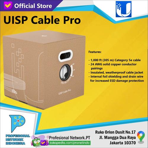Promo Ubiquiti TOUGHCABLE PRO CAT5E Outdoor Level 1 Cicil 0% 3x ...